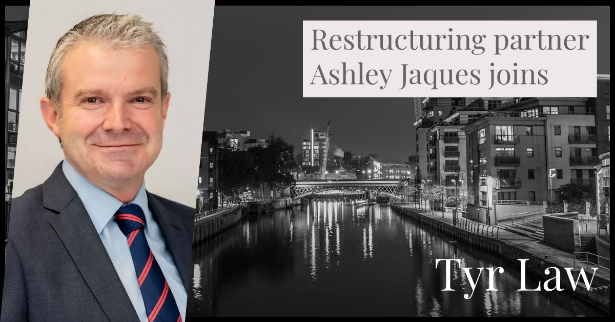 Restructuring partner joins - Tyr